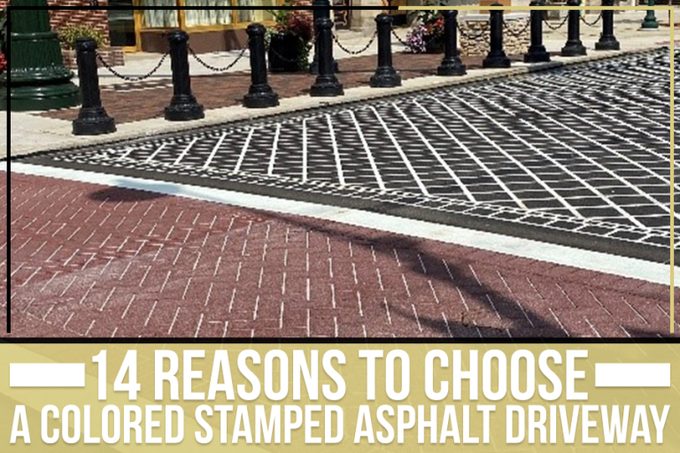 14 Reasons To Choose A Colored Stamped Asphalt Driveway – Laurel ...